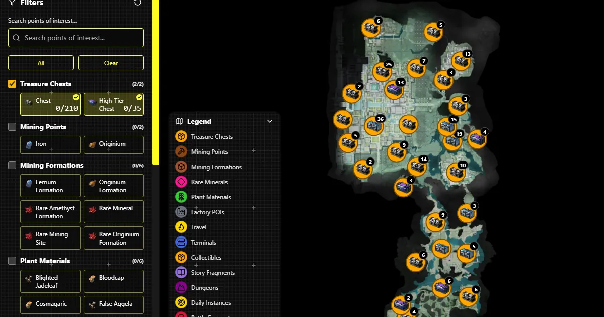 Qingbo Stockade Map for Arknights Endfield | EndfieldTools.DEV ...
